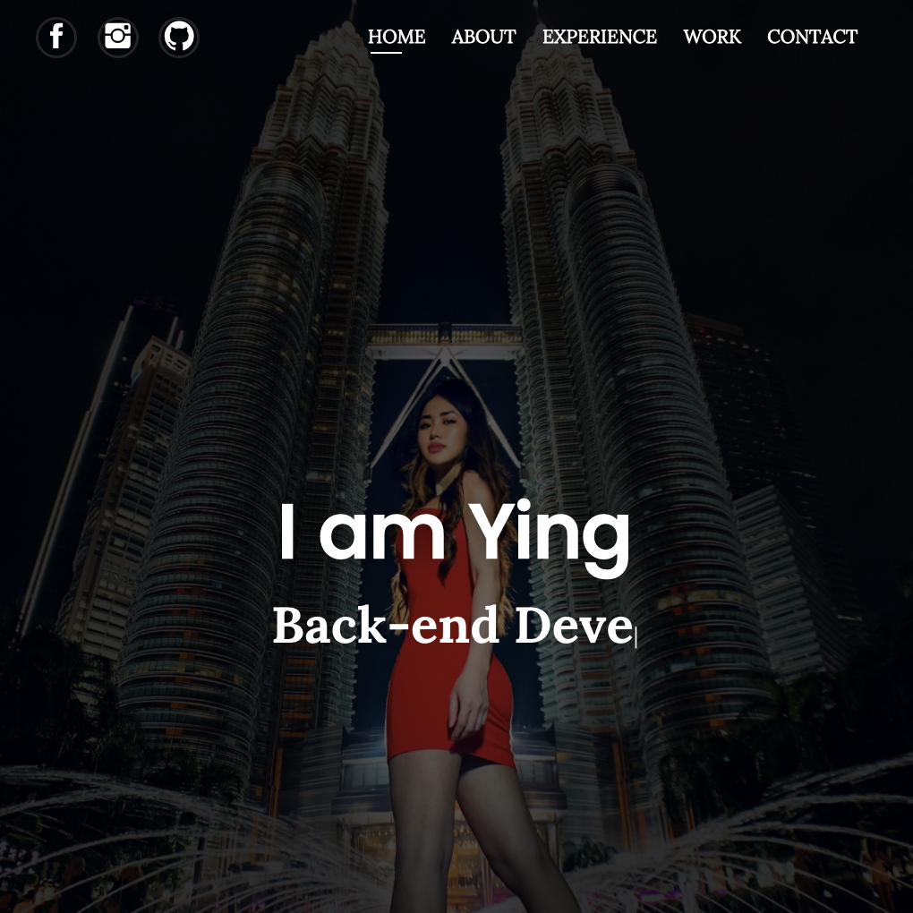 Yingying Zhao - Computer Programming studen at Algonquin